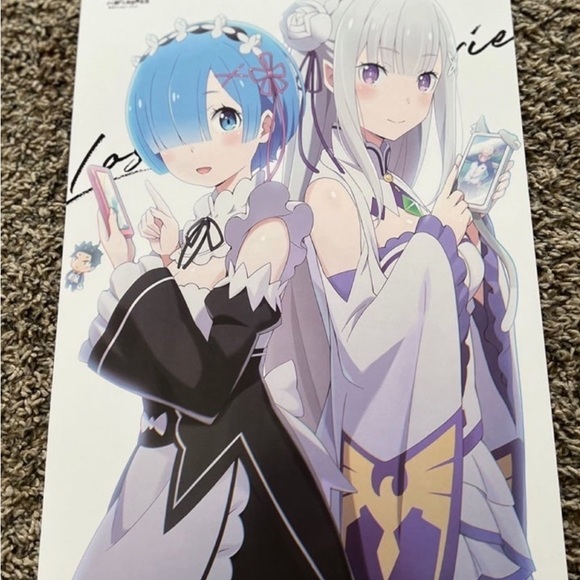 No Brand | Accessories | Rezero Poster Bundle 8 Pcs Japanese Anime ...